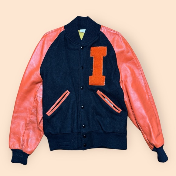 Wowo | Jackets & Coats | Vintage 96s Varsity Letterman Jacket Size 42 ...